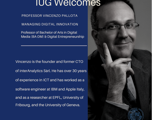 IIG welcomes new professor of Innovations and Entrepreneurship - Dr ...